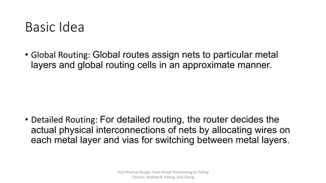 Routing And Algorithms For Vlsi Designpptx 3 D Graphics Computer Software And Applications