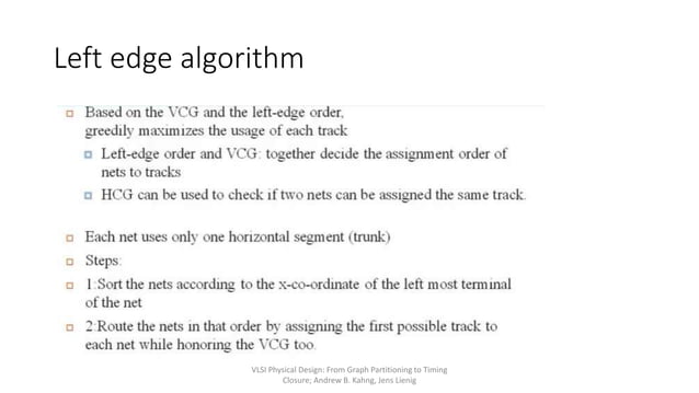 Routing and Algorithms For VLSI design.pptx | 3-D Graphics | Computer Software and Applications