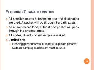 Routing and routing algorithms | PPTX
