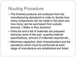 Routing and scheduling | PPTX