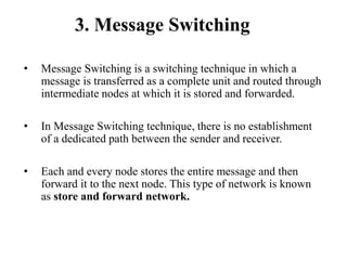 Routing and switching | PPTX | Computer Networking | Computing