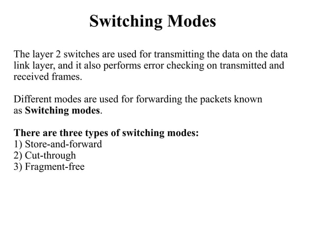 Routing and switching | PPTX | Computer Networking | Computing