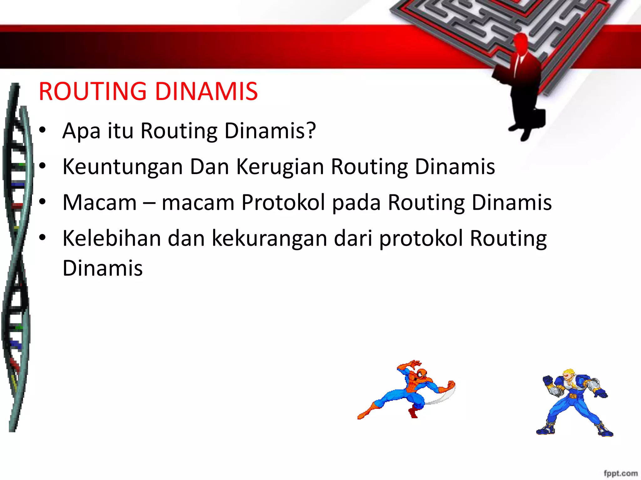 Power Point Routing dinamis | PPTX