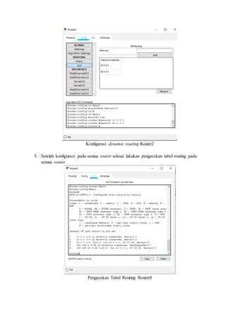 Routing Dynamic Protocol (RIP) | DOCX