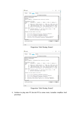 Routing Dynamic Protocol (RIP) | DOCX