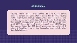 Tutorial Langkah langkah Routing jaringan Internet | PDF