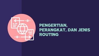 Tutorial Langkah langkah Routing jaringan Internet | PDF