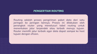 Tutorial Langkah langkah Routing jaringan Internet | PDF