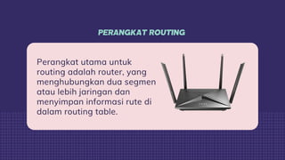 Tutorial Langkah langkah Routing jaringan Internet | PDF