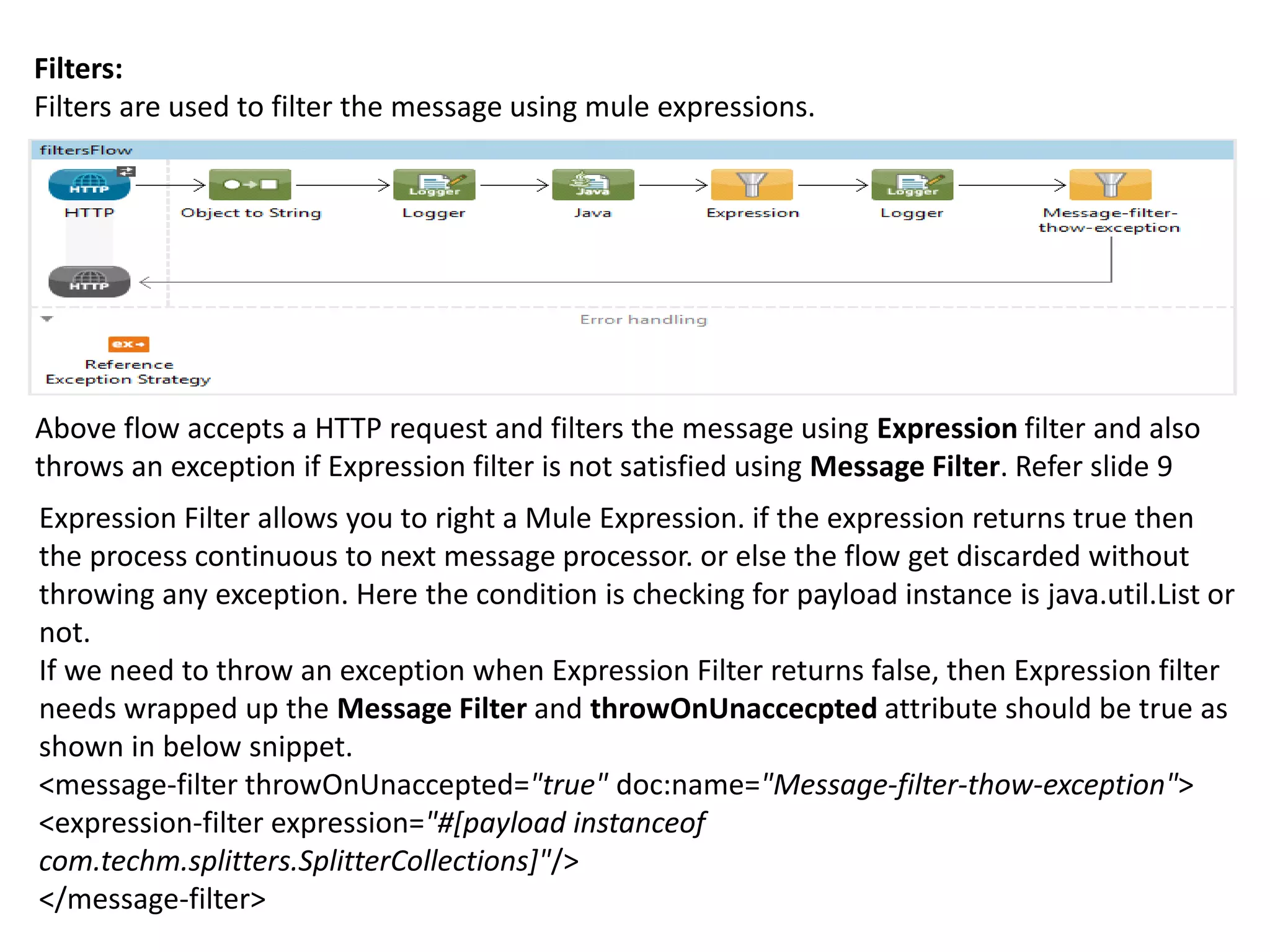 Routing in mule | PPTX