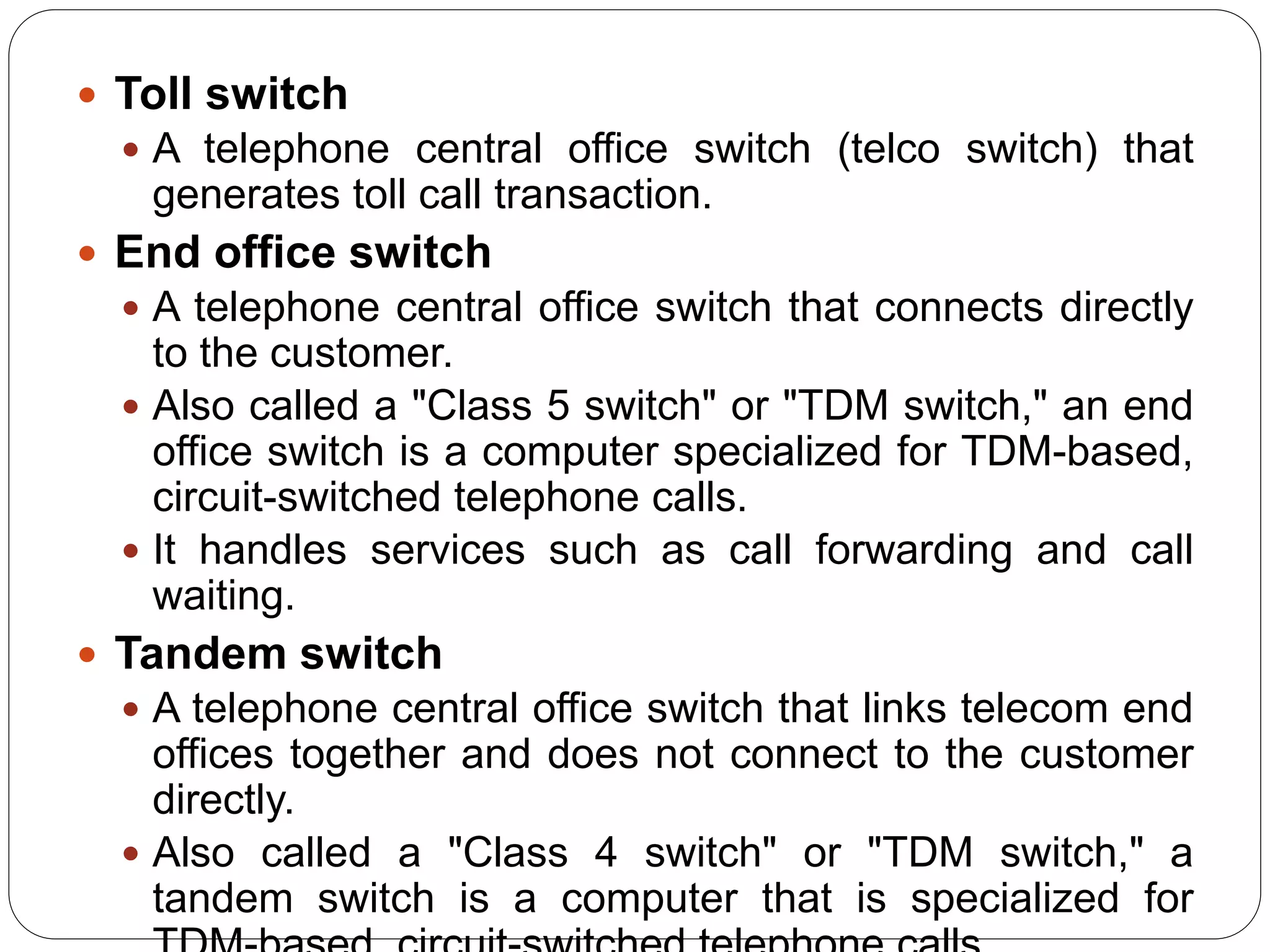 Routing in telephone networks | PPTX