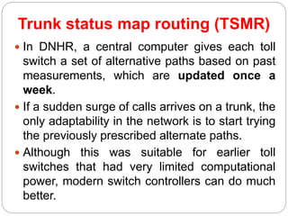 Routing in telephone networks | PPTX