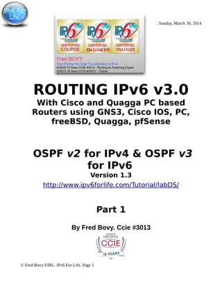 Routing ipv6 v3 | PDF