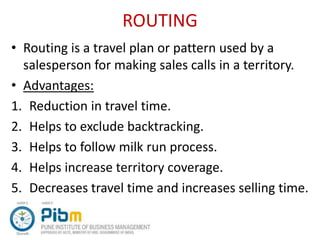 Routing & load logic followed | PPTX