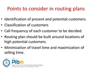 Routing & load logic followed | PPTX