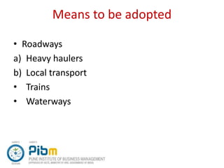 Routing & load logic followed | PPTX