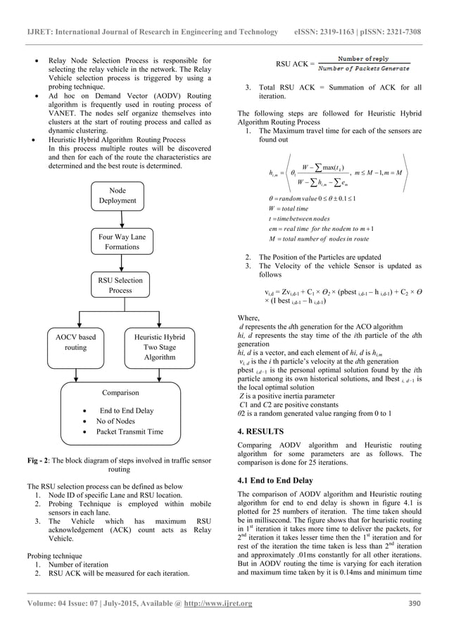Routing of traffic sensors in intelligent transportation system | PDF | Computer Networking ...
