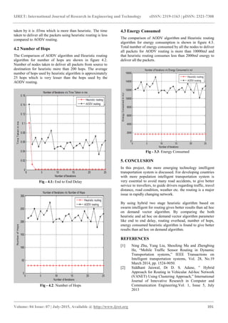 Routing of traffic sensors in intelligent transportation system | PDF ...