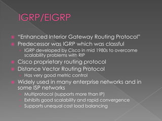 Routing protocol pre | PPTX