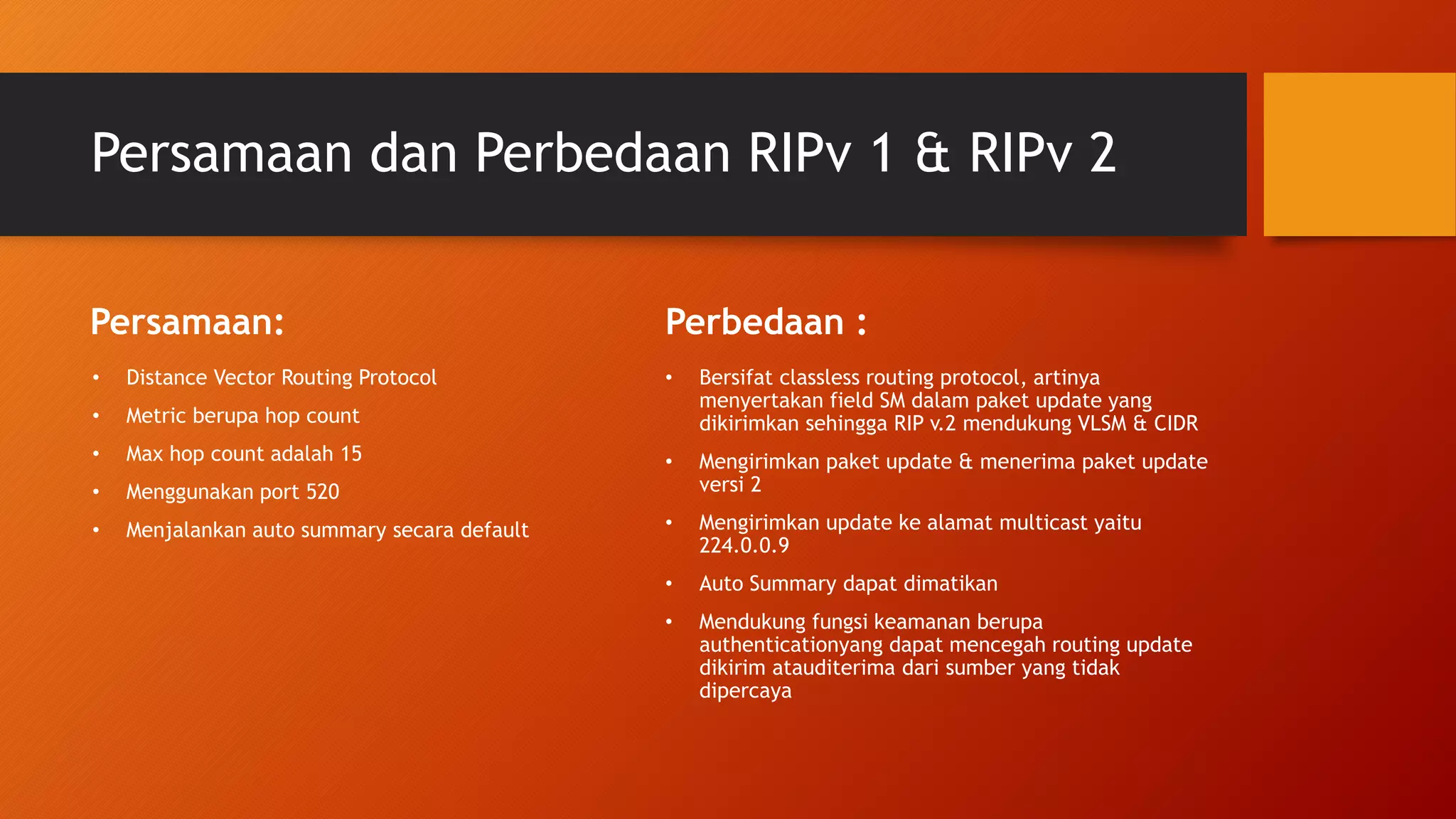 Routing Protocol | PPTX