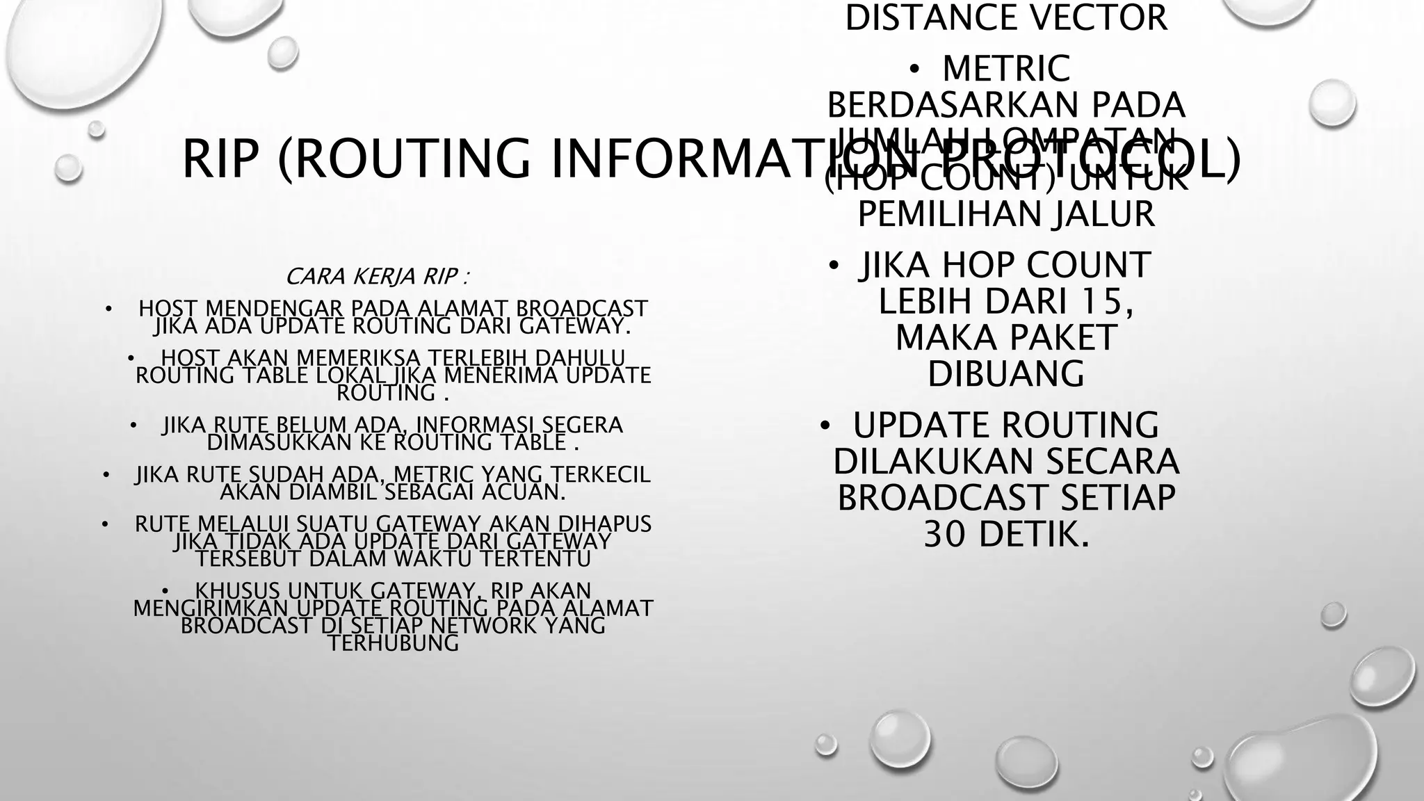 Routing Protocol Ppt 9268