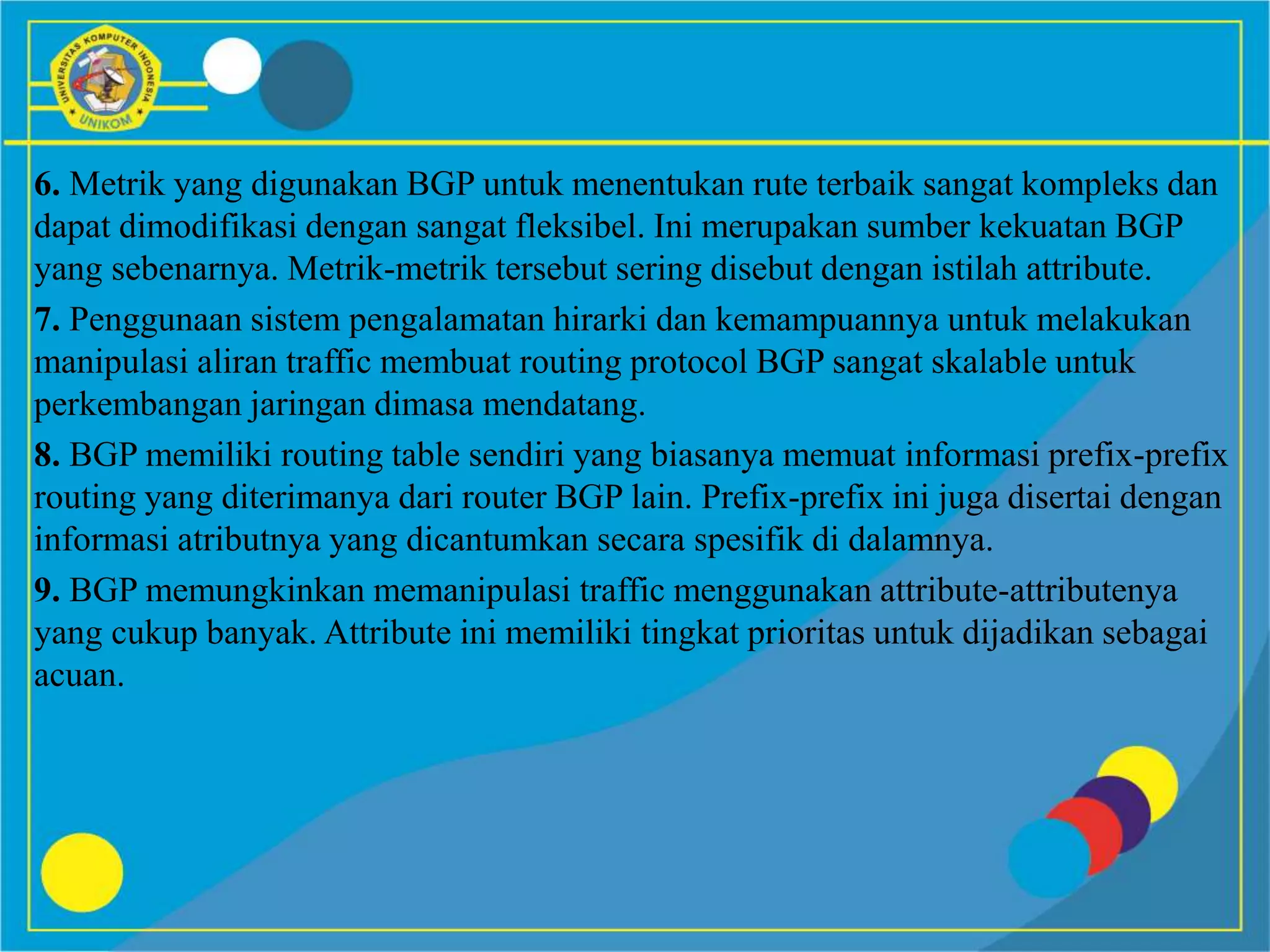 Routing protocol | PPTX