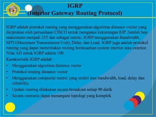Routing protocol | PPTX