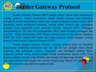 Routing protocol | PPTX