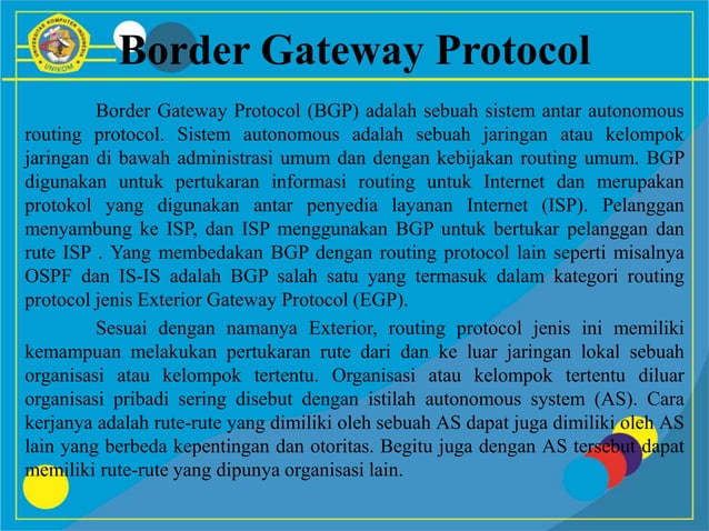Routing Protocol Pptx