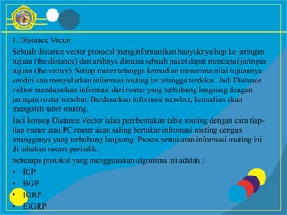 Routing protocol | PPTX