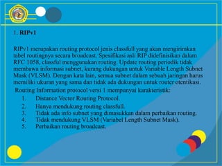 Routing protocol | PPTX