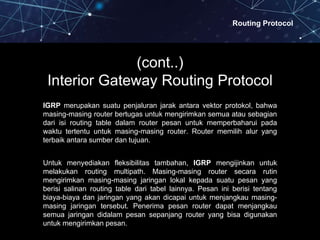Routing Protocol | PPT