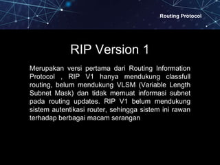 Routing Protocol | PPT