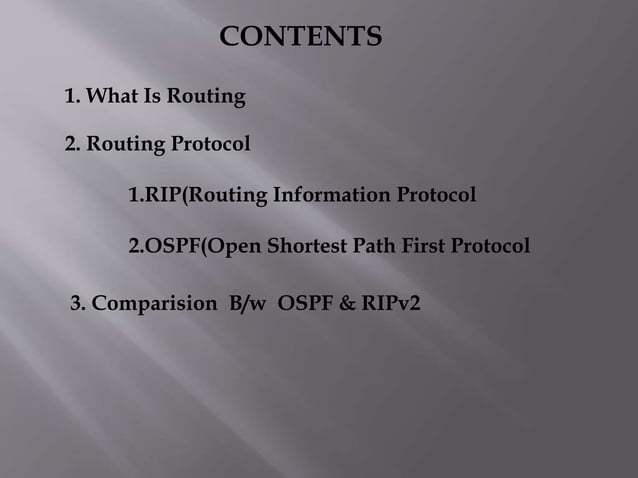Routing protocols | PPTX | Computer Networking | Computing