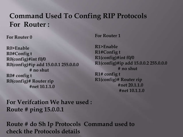 Routing protocols | PPTX | Computer Networking | Computing