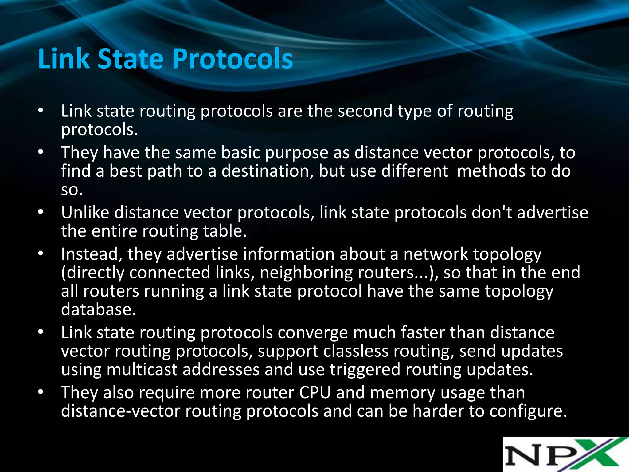 Routing Protocols | PPTX | Computer Networking | Computing