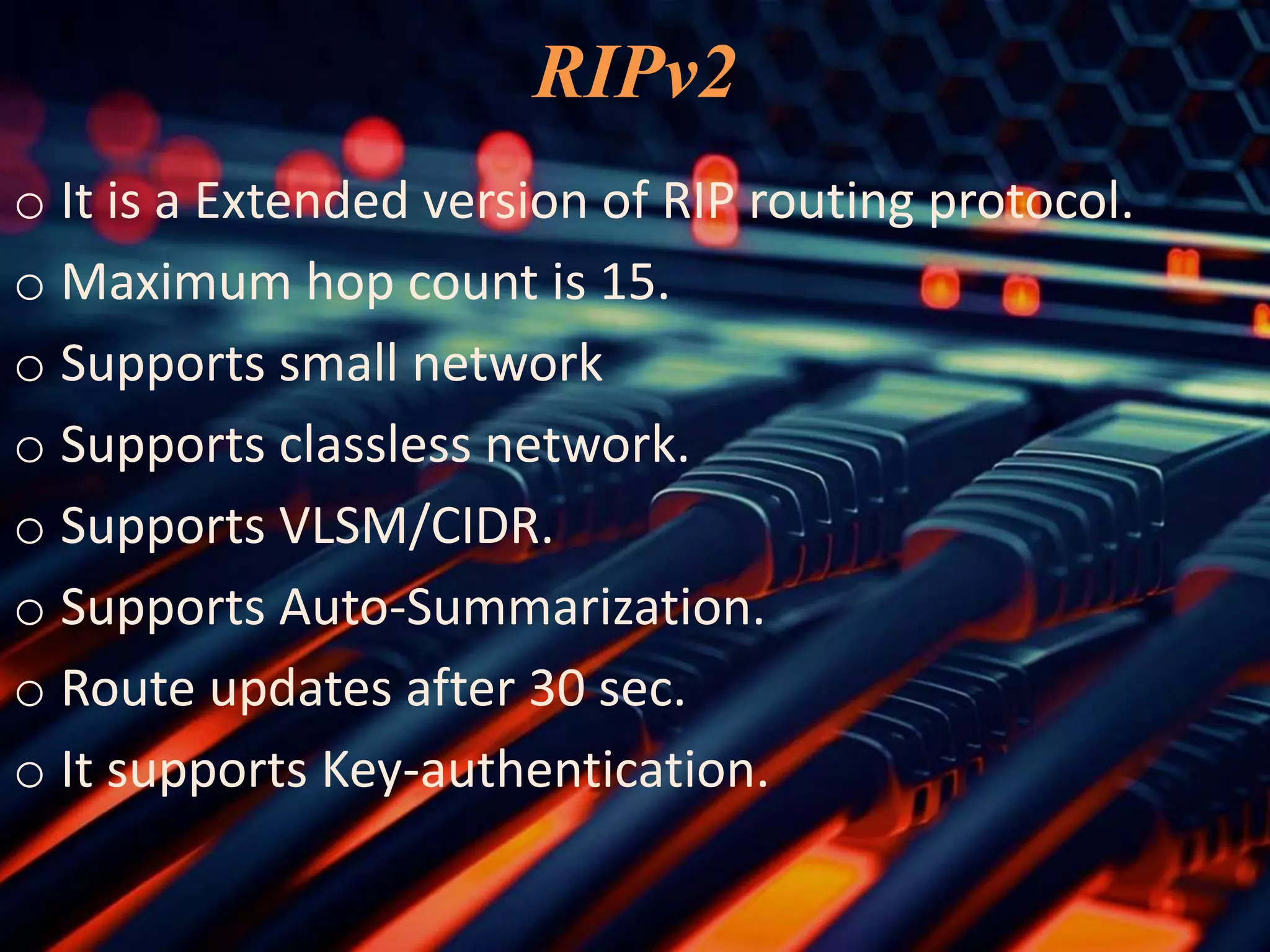 Routing protocols | PPTX | Computer Networking | Computing