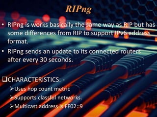 Routing protocols | PPTX