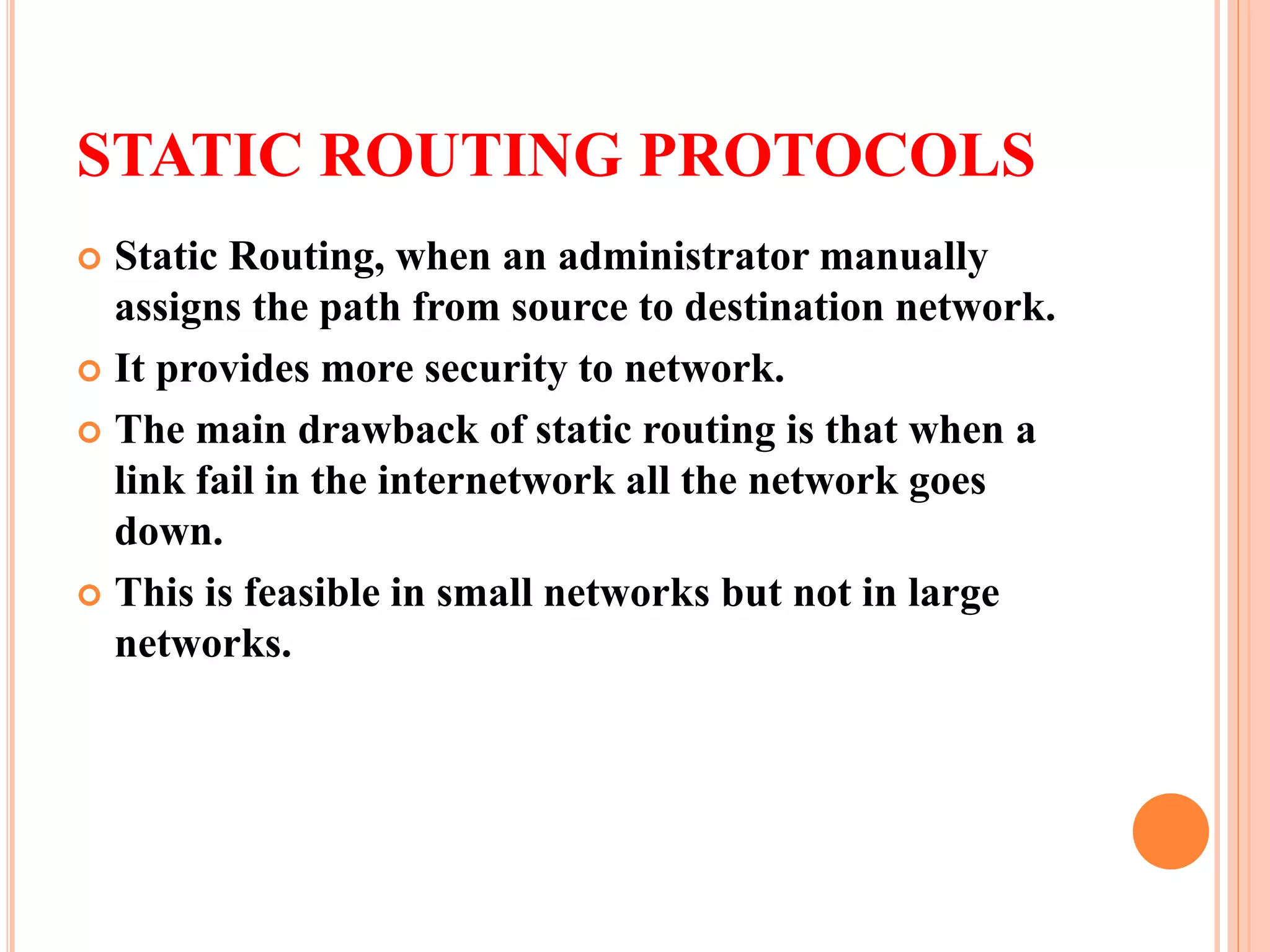 Routing protocols | PPTX