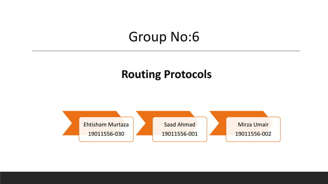 Routing Protocols.pptx | Computer Networking | Computing
