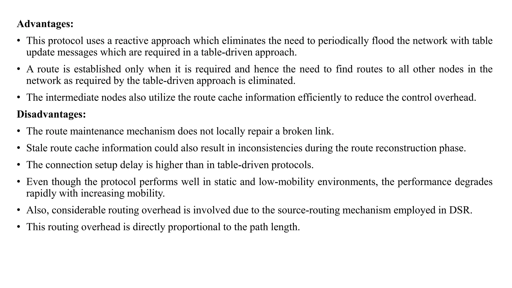 Routing protocols for ad hoc wireless networks | PPTX