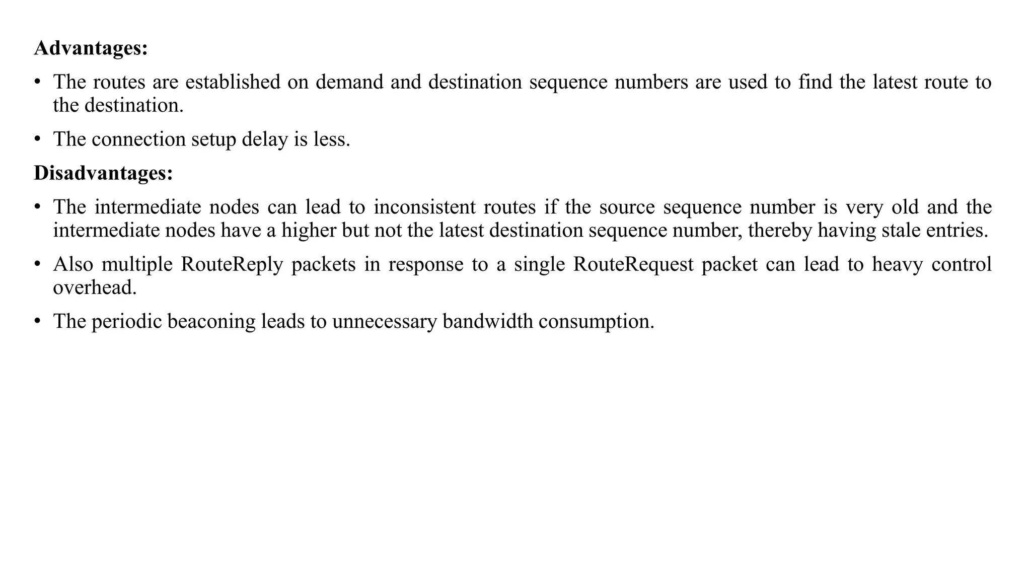 Routing protocols for ad hoc wireless networks | PPTX