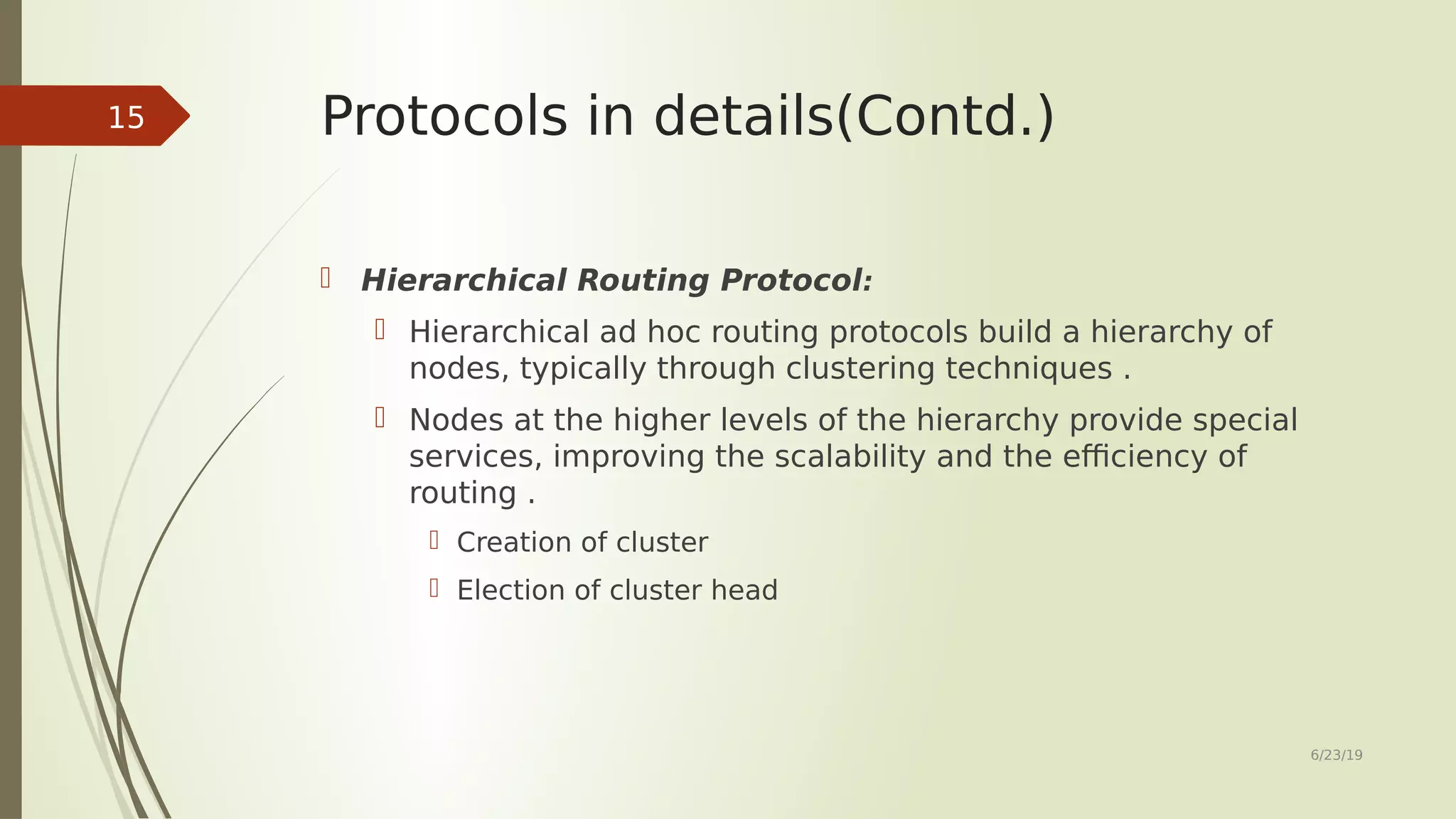 Routing Protocols In Ad Hoc Network Pdf Computer Networking Computing