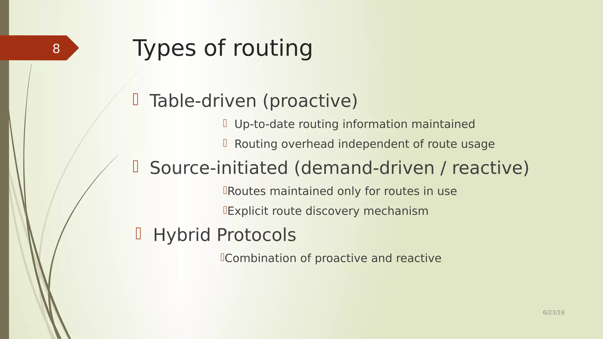 Routing Protocols In Ad Hoc Network Pdf Computer Networking Computing 9455
