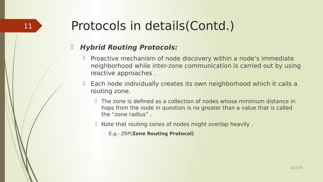 Routing Protocols In Ad Hoc Network Pdf Computer Networking Computing 7541