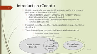 Routing protocols in ad hoc network | PDF