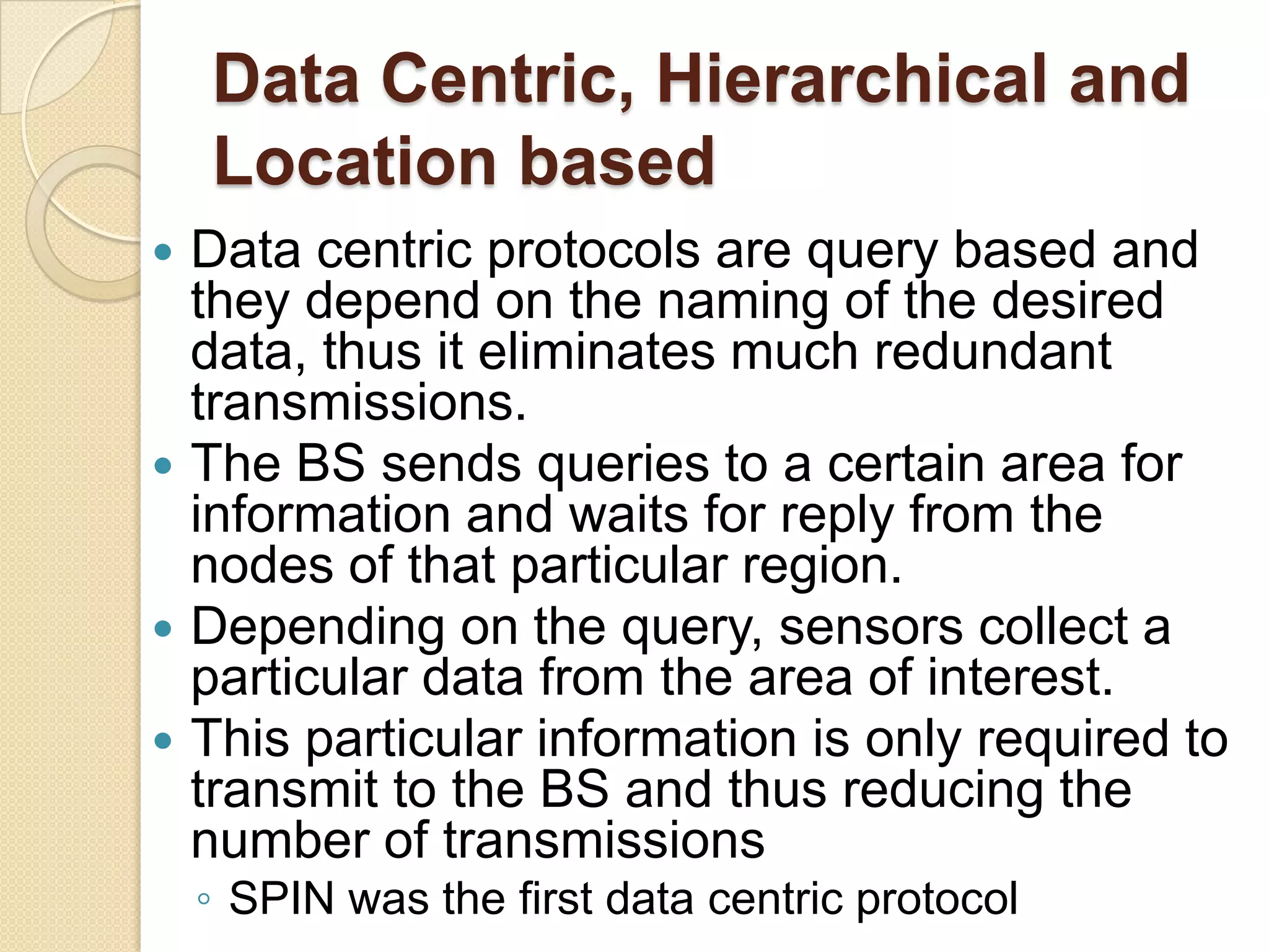 Routing Protocols In Wsn Pptx Internet Of Things Internet