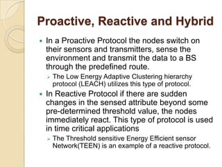 Routing Protocols in WSN | PPTX