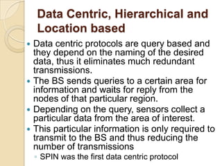 Routing Protocols in WSN | PPTX