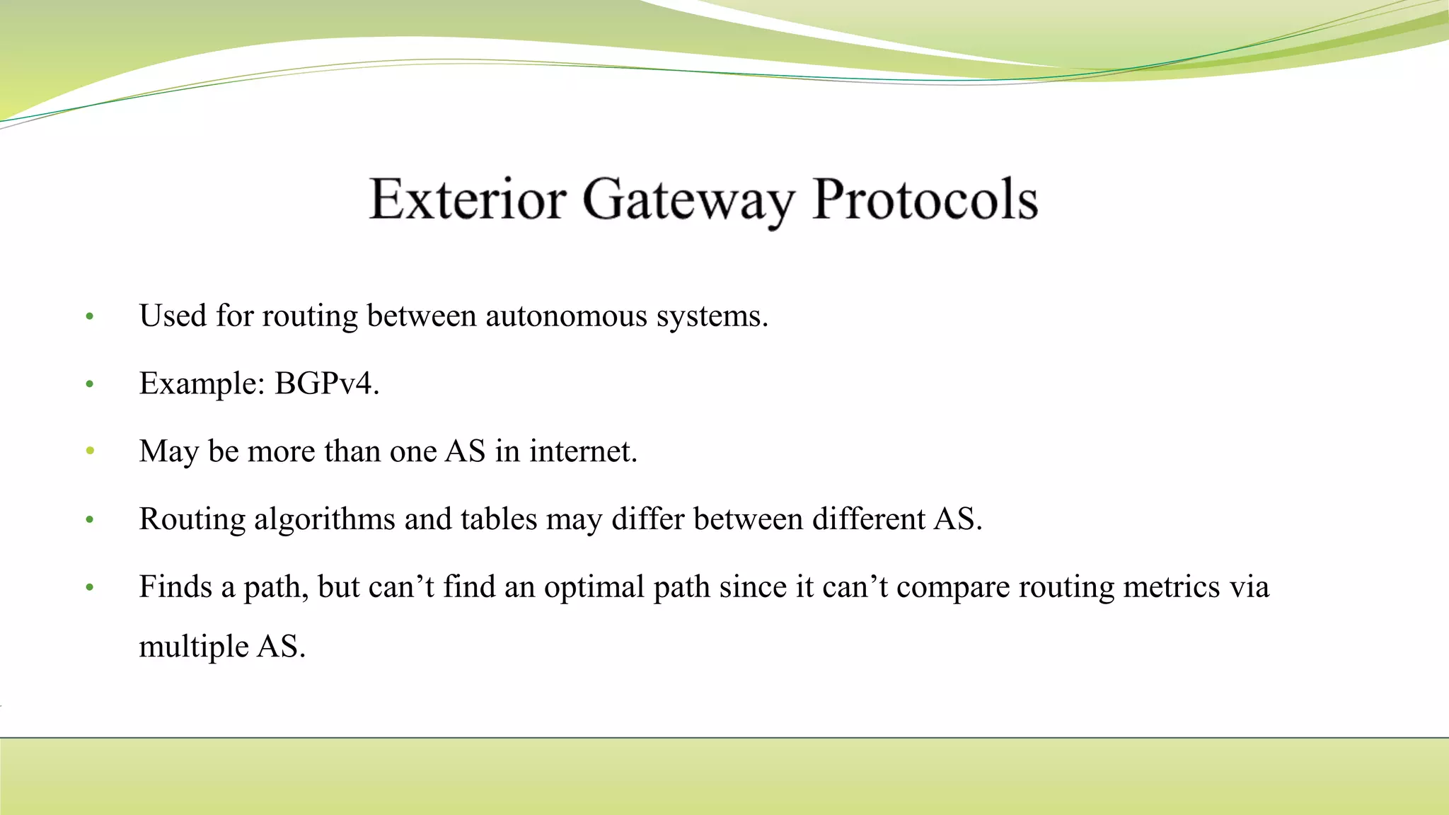ROUTING PROTOCOLS new.pptx | Computer Networking | Computing